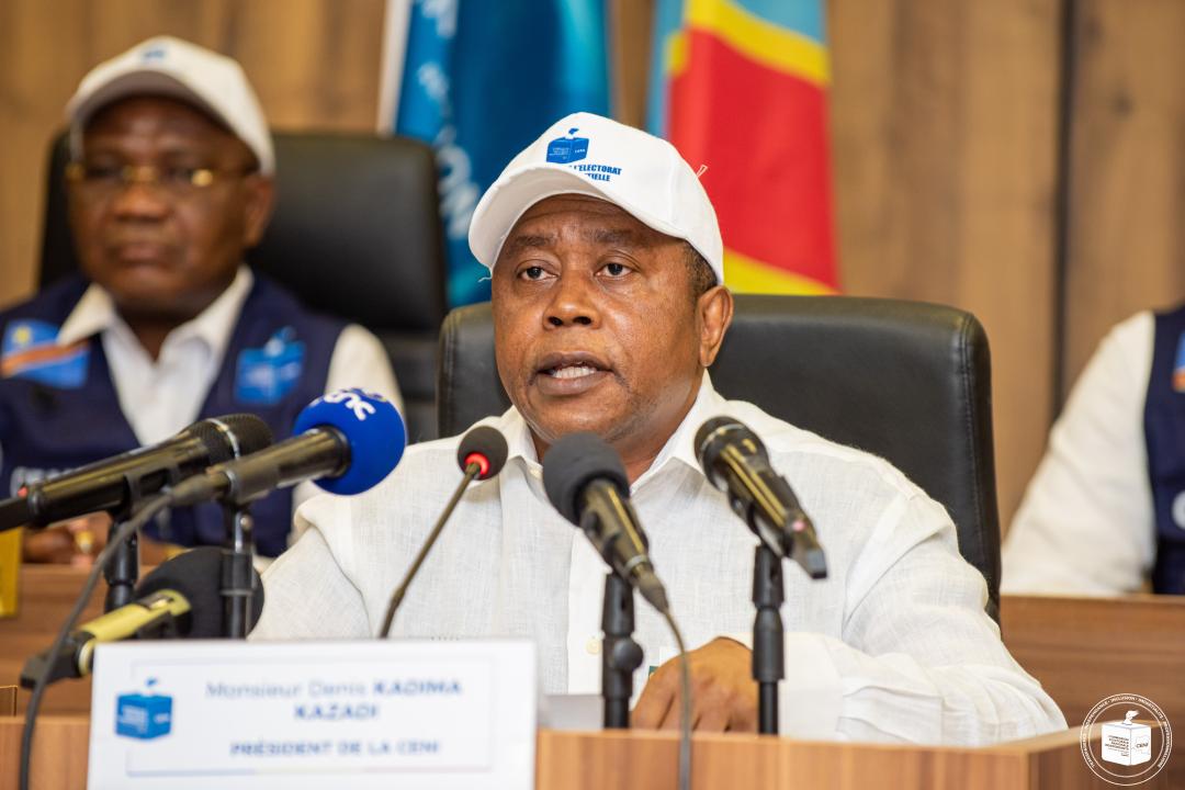 Élections 2023 : le Président de la CENI Denis Kadima Kazadi annonce la convocation de l ...